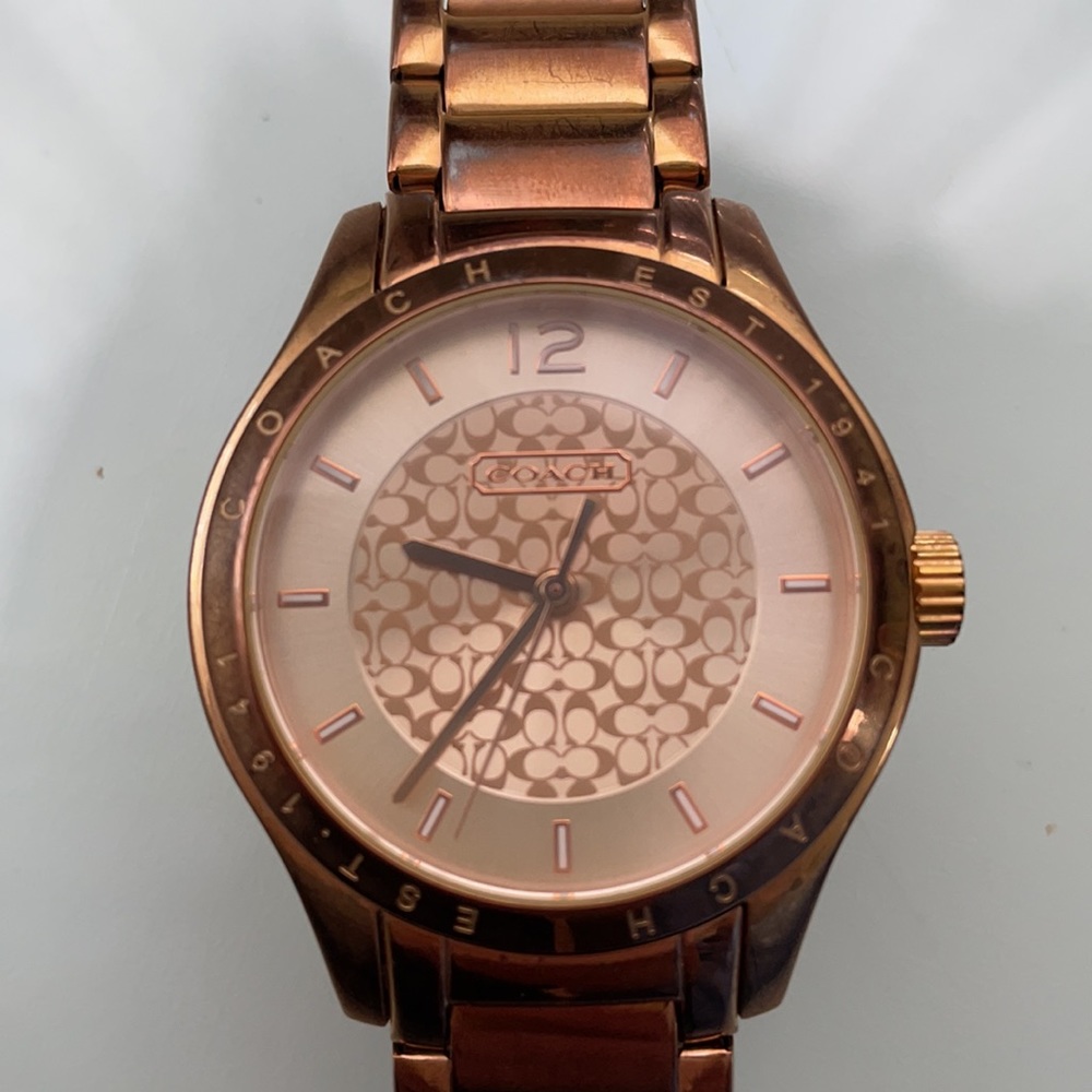 Coach Rose Gold Watch - Gem